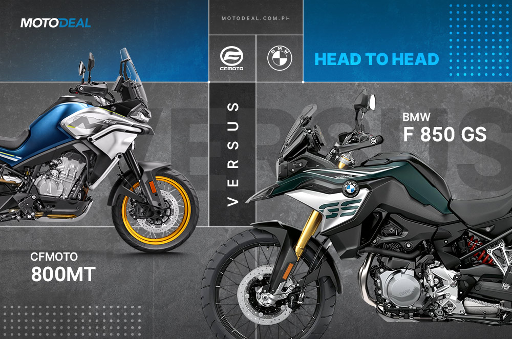 BMW F 850 GS versus CFMOTO 800MT - Head to head | MotoDeal