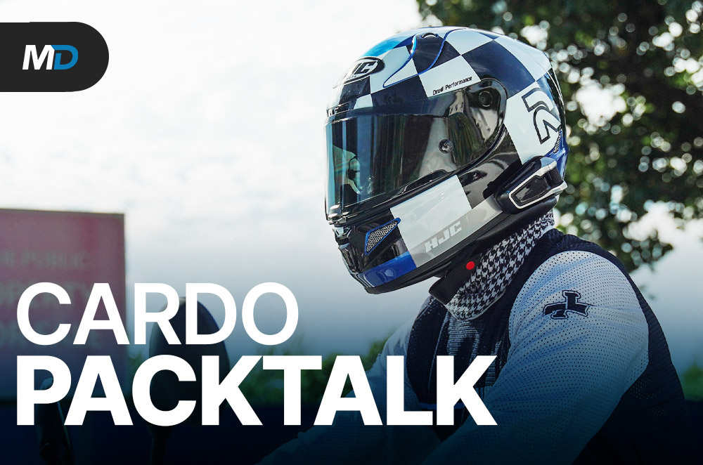 Cardo PACKTALK Bold and Slim - Behind a Desk | MotoDeal