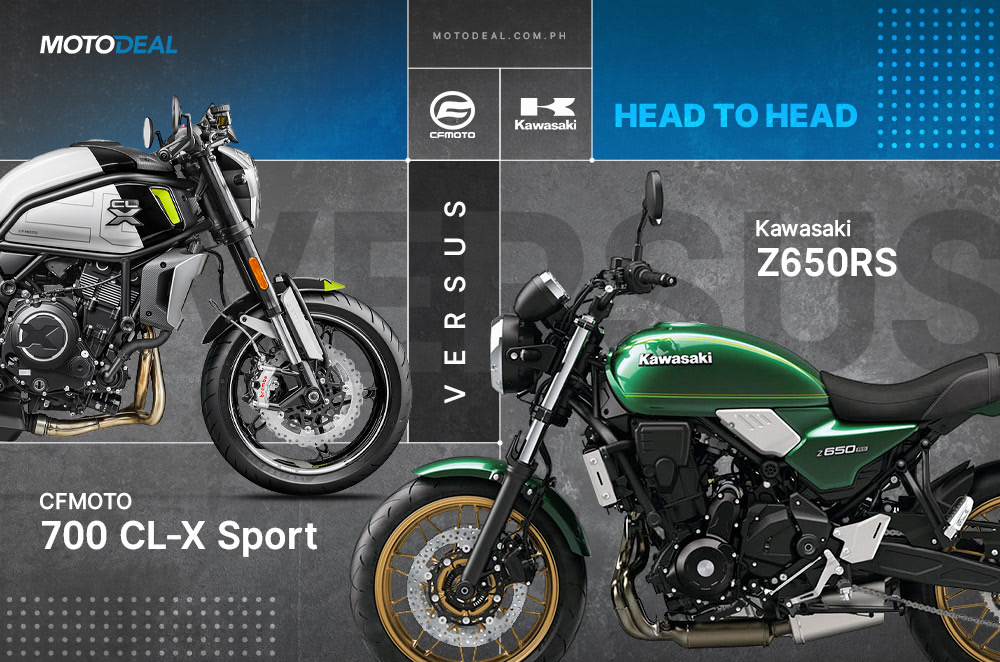 Kawasaki Z650RS versus CFMOTO 700 CL-X Sport - Head to head | MotoDeal
