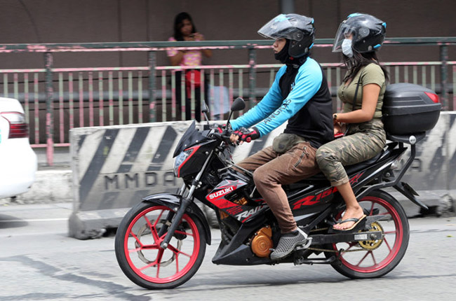 Motorcycle barriers no longer required for back-riding for areas under ...