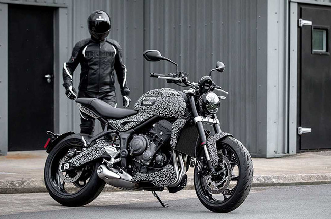 The Triumph Trident moves forward in its final testing stages | MotoDeal