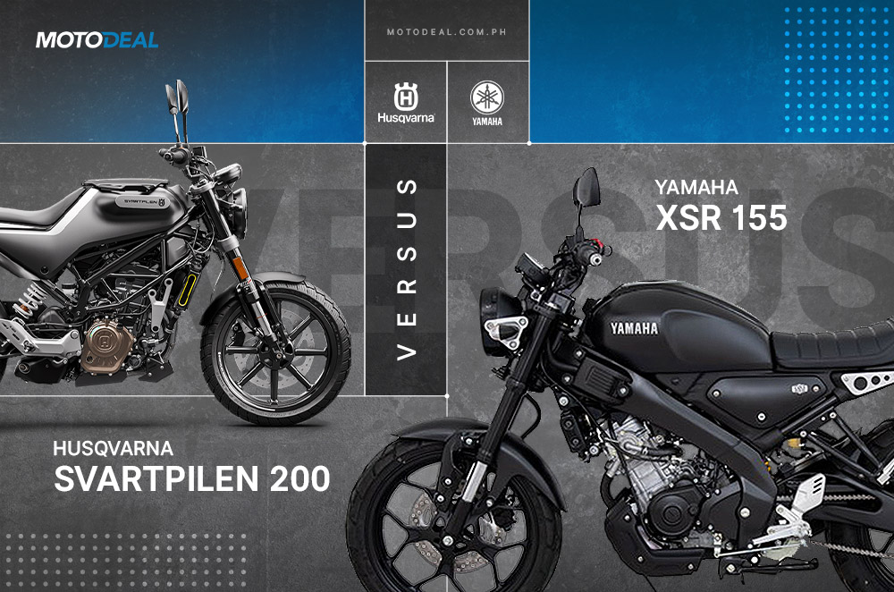 Yamaha XSR 155 vs Husqvarna Svartpilen 200 Comparo - Behind a Desk ...